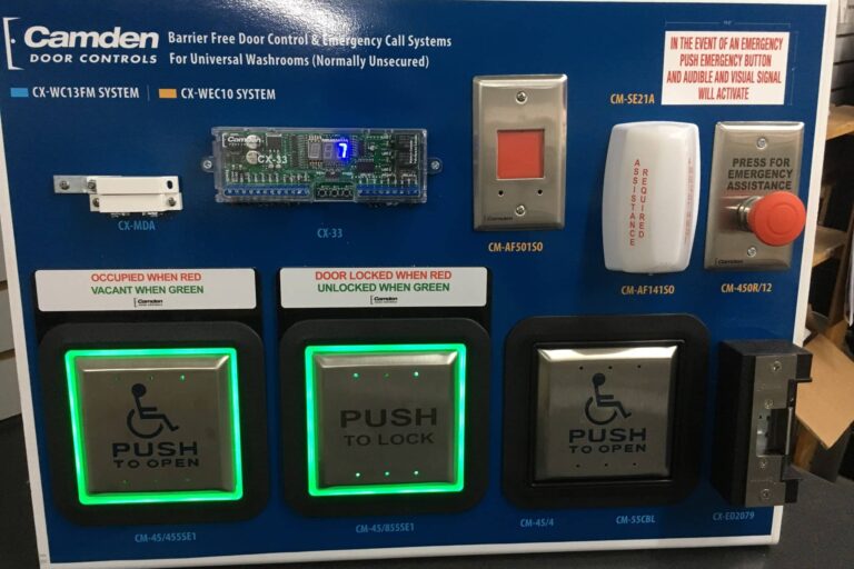 Universal Handicap Washroom Packages | Canuck Door Systems