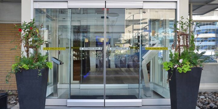 Automatic Frameless Glass Sliding Doors | Glass Sliding Doors